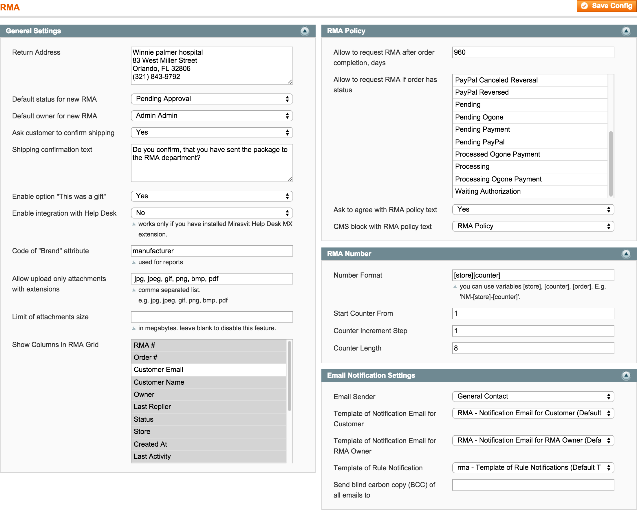 Magento RMA Extension - Return Merchandise Authorization Module by Mirasvit