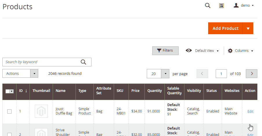 New Module: Backend Search for Magento 2