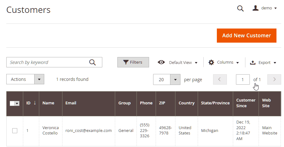 New Module: Backend Search for Magento 2